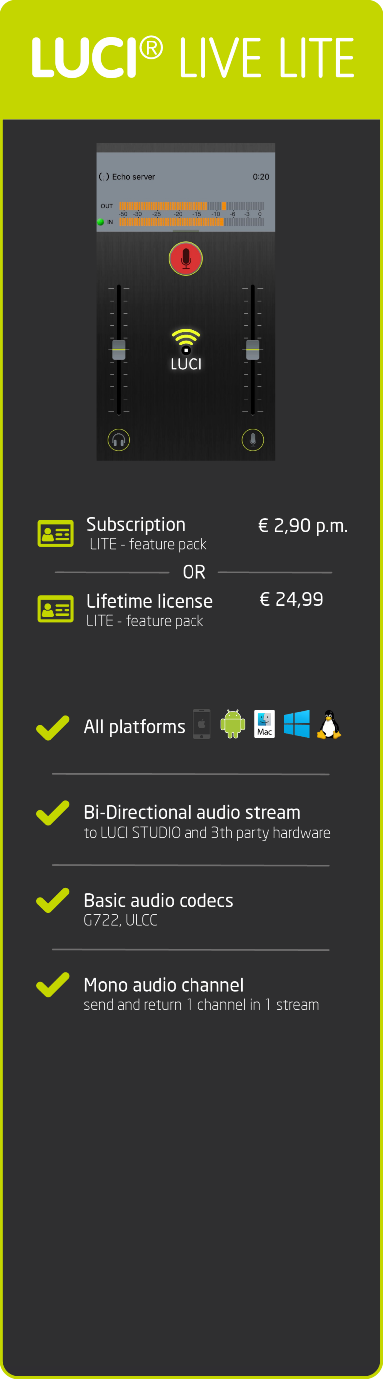 LUCI Software – Technica Del Arte